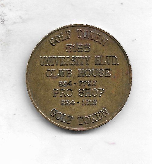 Canada ~ Golf Token – University Golf Club ~ BRASS ~ RARE TOKEN ~ C-22 ...