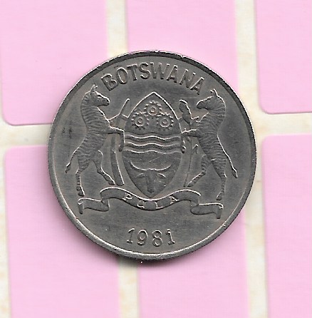 BOTSWANA ~ 25 Thebe World Food Day, 1981 ~ RARE COIN ~ B-6 – Indian ...