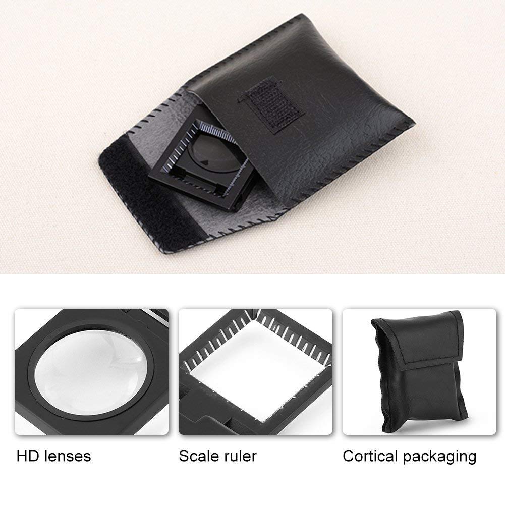 IHC ~ ( 10 X ) COIN / CURRENCY DETECTING MAGNIFIER ( FOLDING TYPE ...