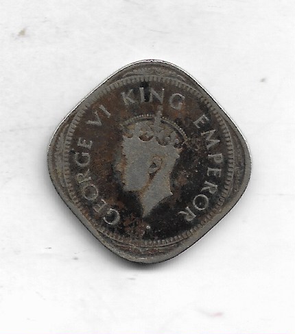 GEORGE VI ~ 1947 ~ 2 ANNA ~ RARE COIN ~ R-1 – Indian Hobby Club