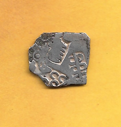 Taxila Dynasty ~ Silver Punch-Marked Coin, Ashoka & Successors, c. 270 ...