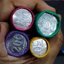 Indonesia ~ Mint Pack ( Roll ) Four Different Denomination Roll.. Each ...