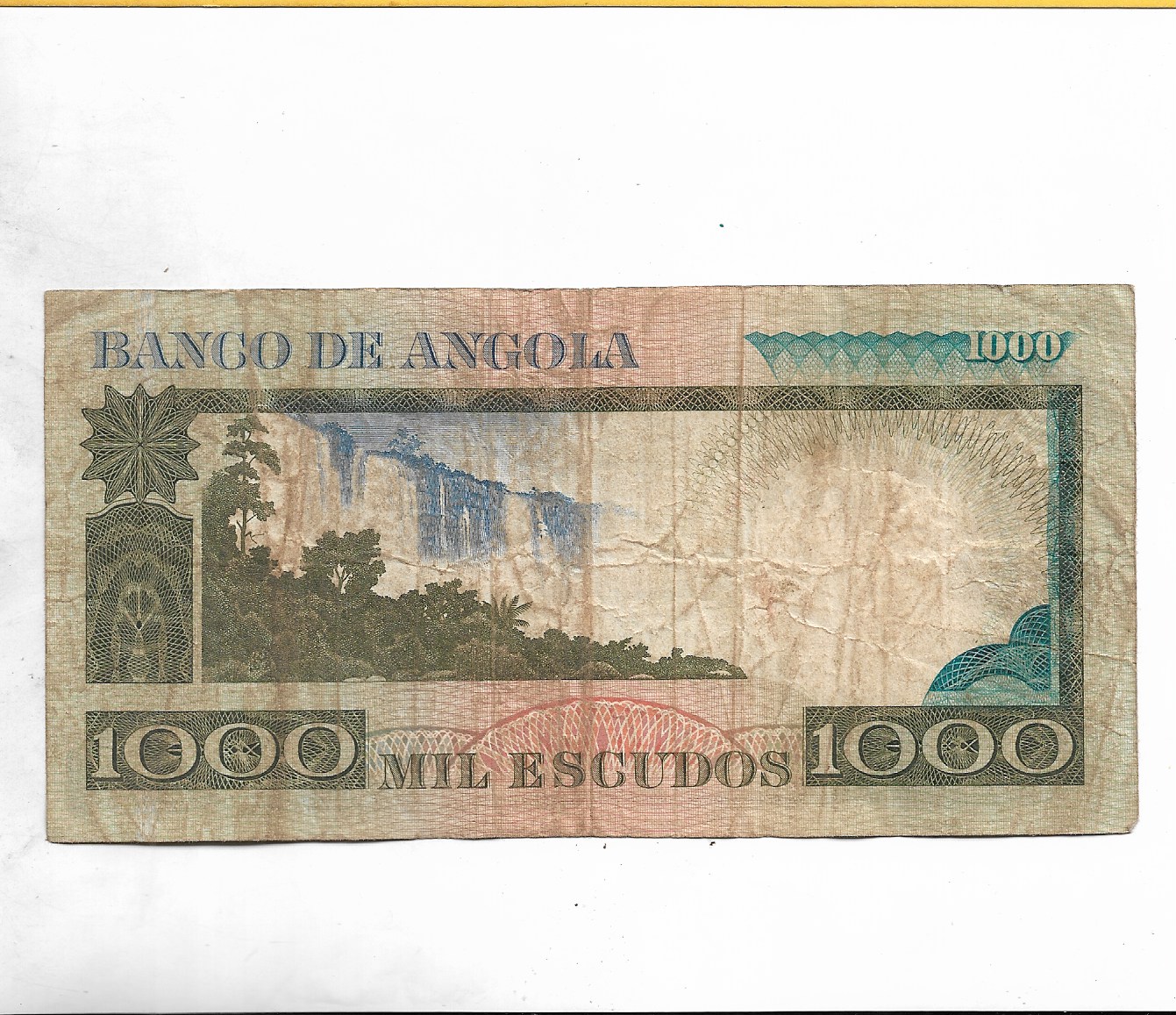 Angola ~ 1000 Escudos, 1973 ~ RARE NOTE ~ A-74 – Indian Hobby Club