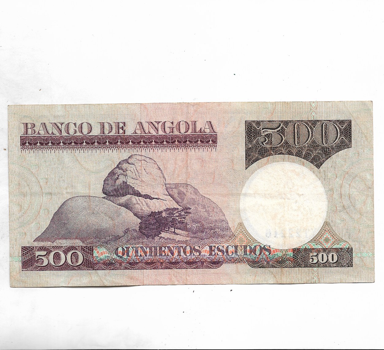 Angola ~ 500 ESCUDOS, 1973 ( OLD ISSUE ) Banknote ~ H-35 – Indian Hobby ...