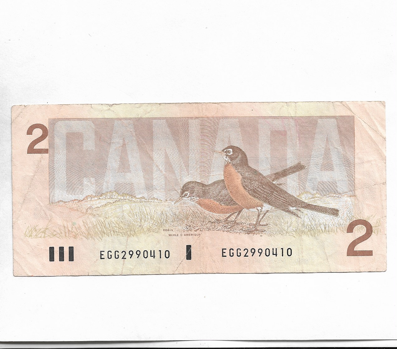 CANADA ~ 2 DOLLAR ~ 1986 ( OLD ISSUE ) ~ RARE NOTE ~ F-4/30 – Indian ...