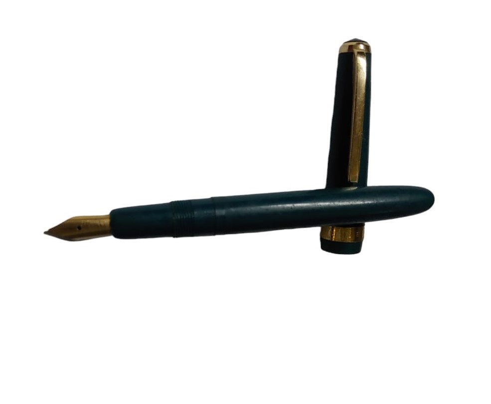 VINTAGE PEN ~ Mhatre Writer ~ GREEN ~ Fountain Pen, 1965 ( MADE IN ...