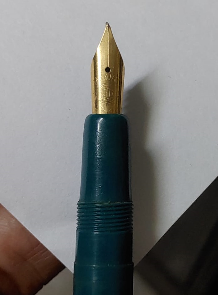 VINTAGE PEN ~ Mhatre Writer ~ GREEN ~ Fountain Pen, 1965 ( MADE IN ...
