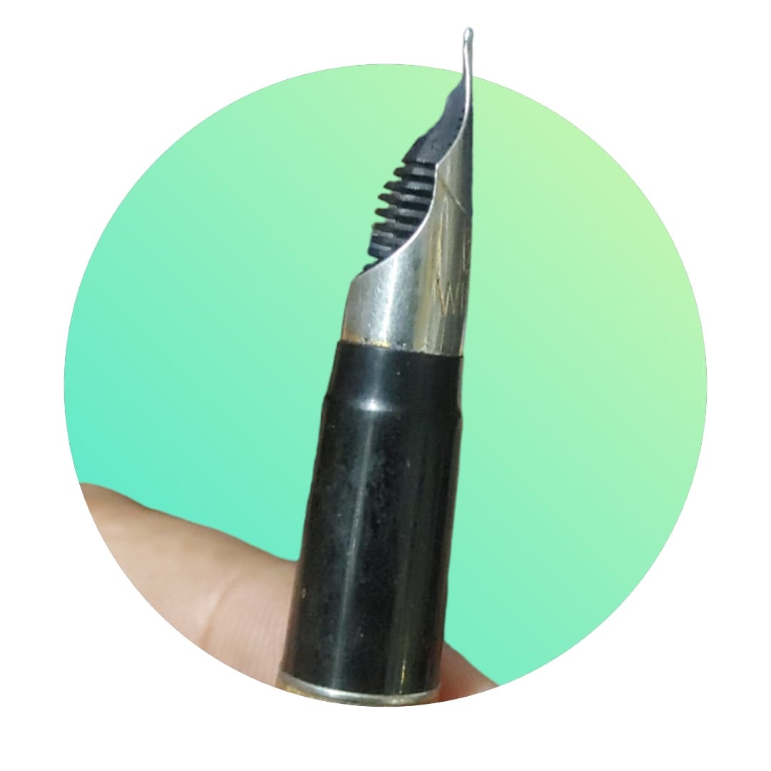 VINTAGE PEN ~ WING SUNG, 233 ( MADE IN CHINA ), BLACK ~ FOUNTAIN PEN ...