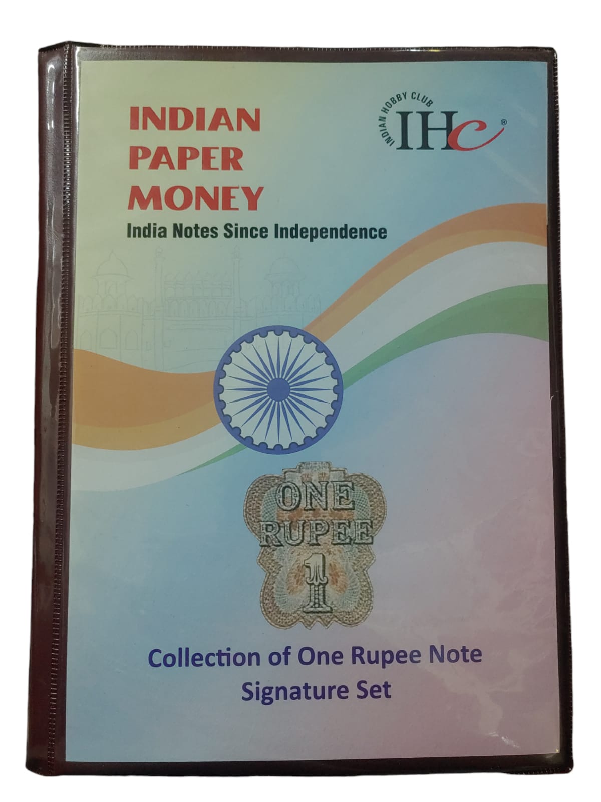 IHC ~ 1 RUPEE SIGNATURE SET NOTE ALBUM WITH GOVERNORS DETAILS TAGS ...