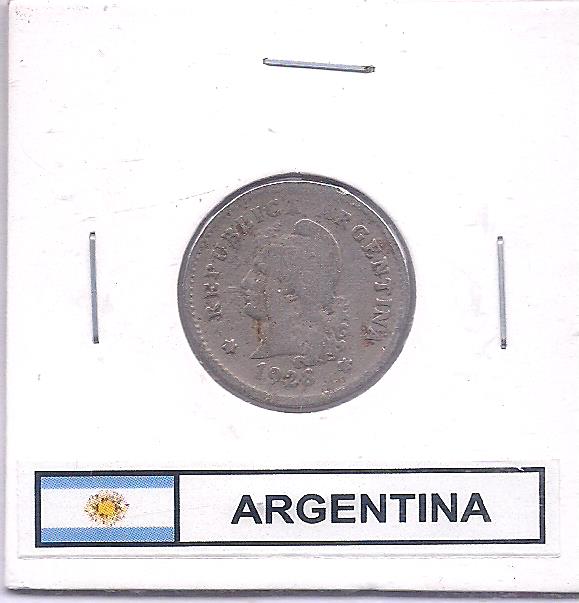ARGENTINA ~ 10 Centavos, 1928 ~ RARE OLD ISSUE COIN ~ A-10 – Indian ...
