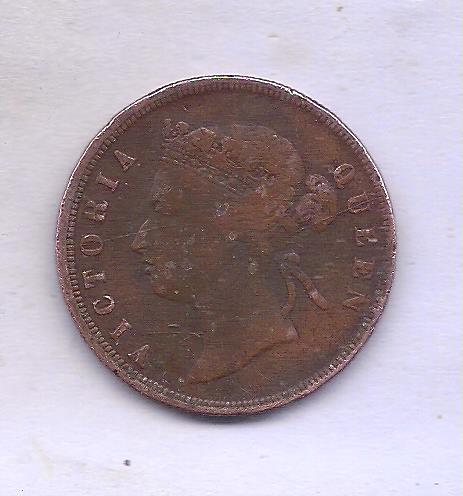 Straits Settlements (British Malaysia) ~ 1 Cent – Victoria, 1891 ~ RARE ...