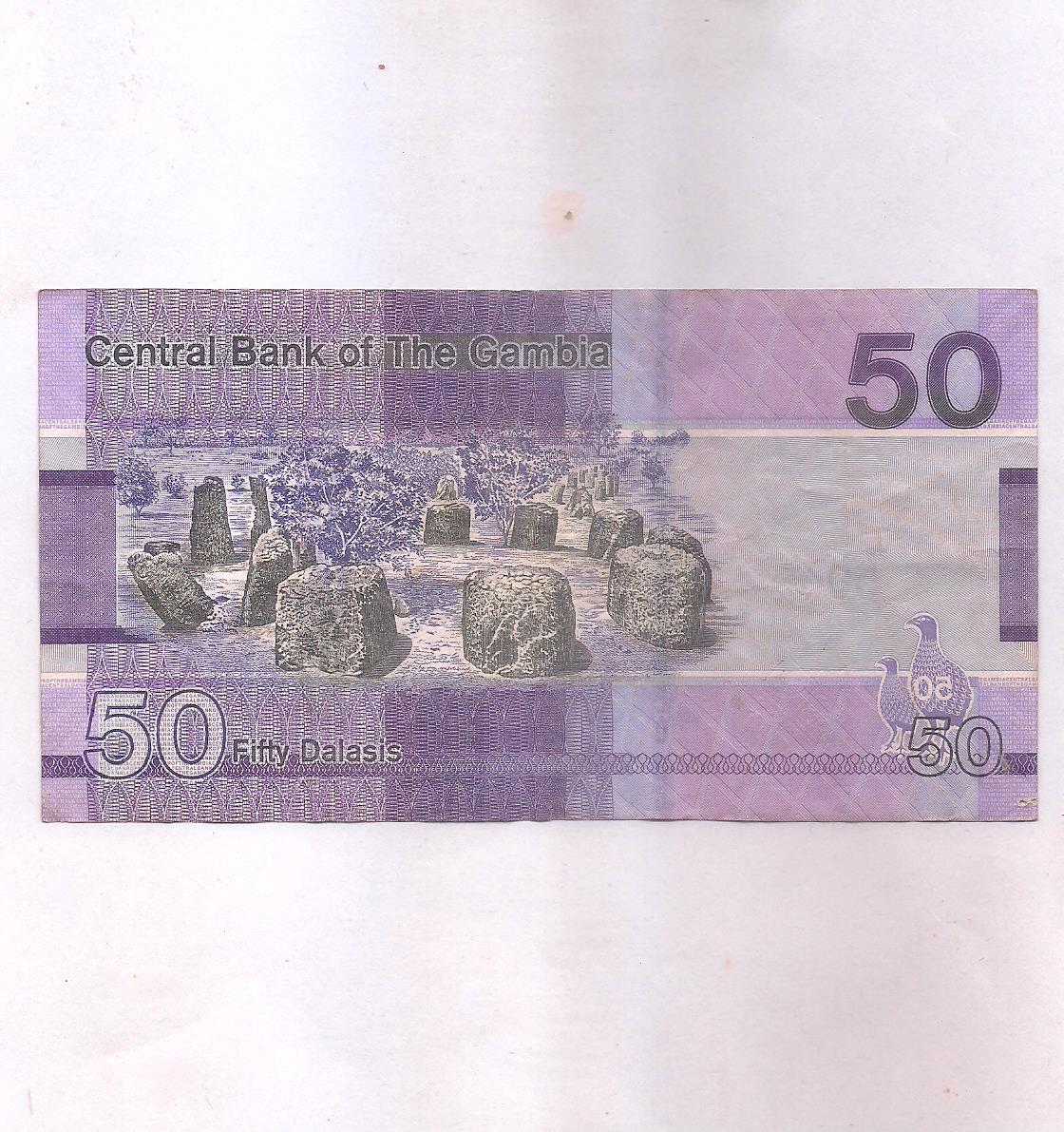 The Gambia ~ 50 Dalasis, 2019 ~ RARE NOTE ~ A1-2 – Indian Hobby Club